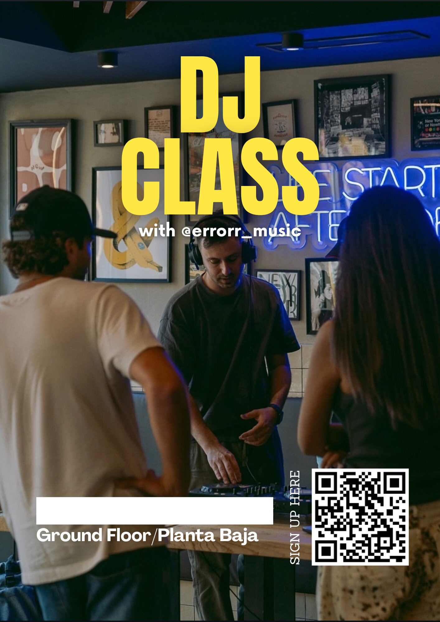 DJ Class - Blau Student Housing